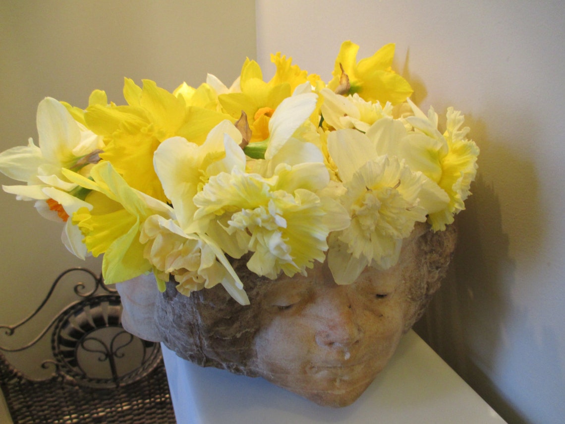 4 Faces Planter - Etsy