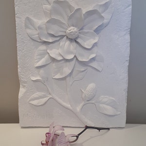 Magnolia Flower Wall Tile - Etsy