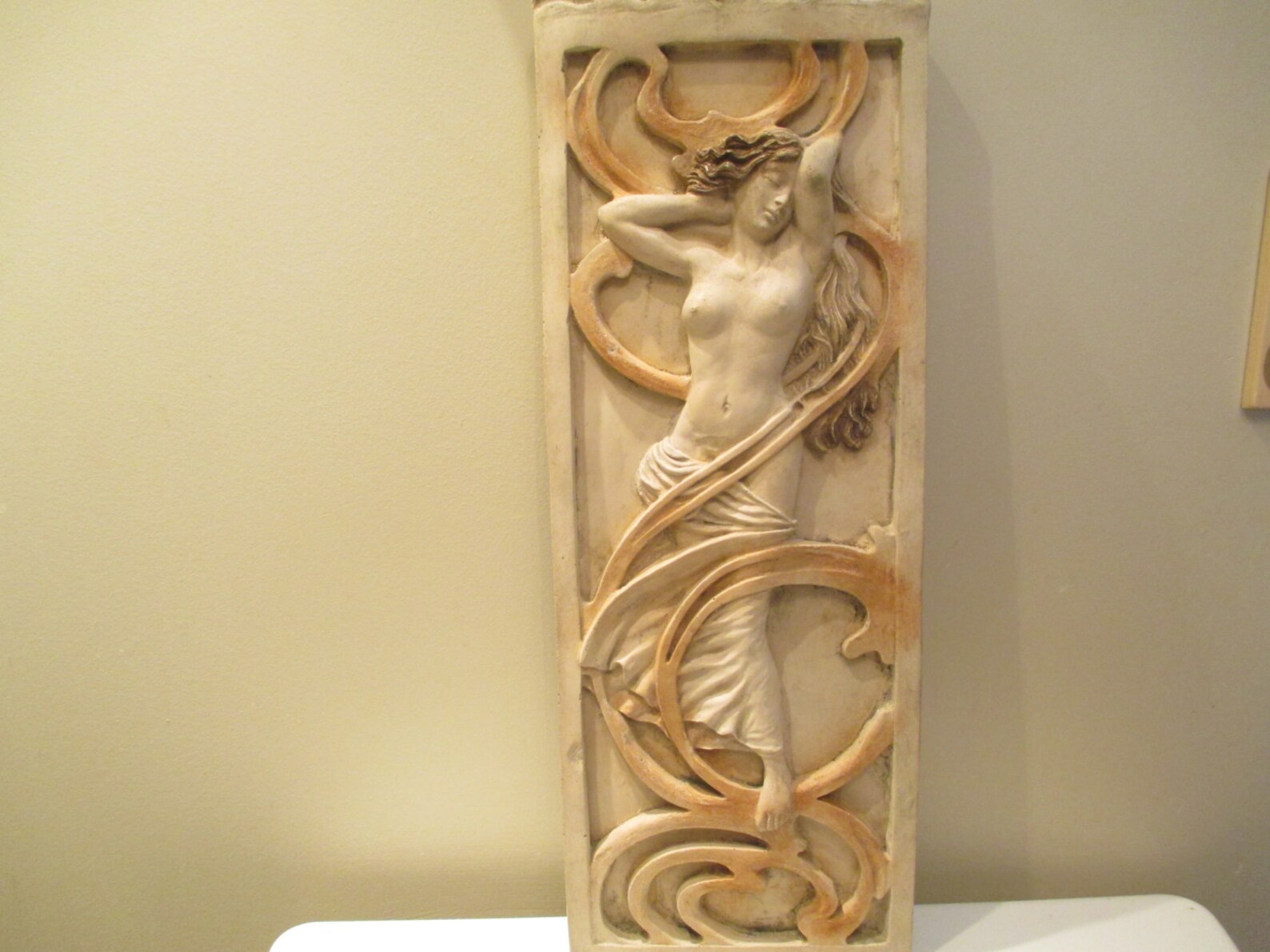 Lady in the Wind Tile - Etsy