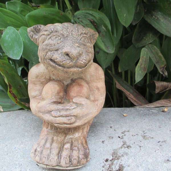 Cat Gargoyle Statue - Etsy