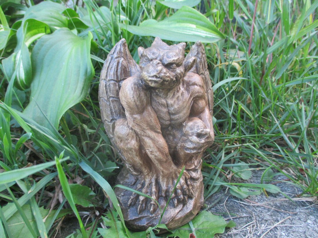 Mini Dragon Gargoyle Statue - Etsy