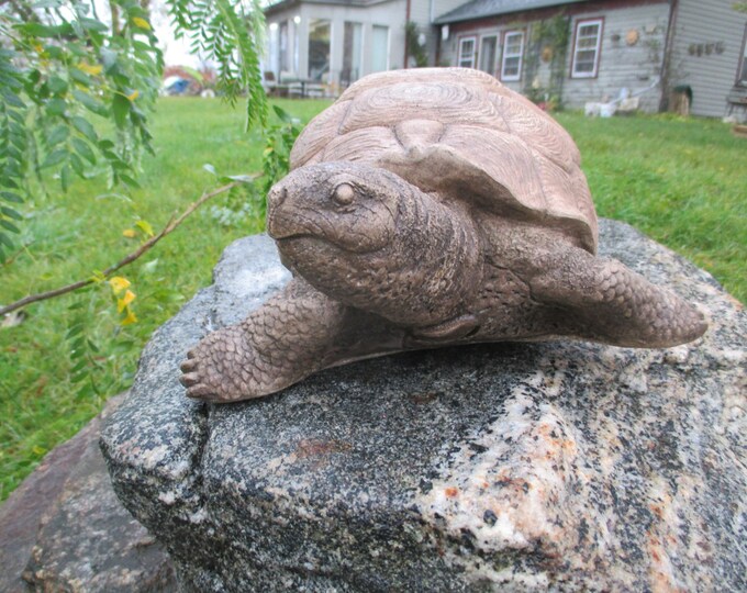 Oscar-the Snapping Turtle Statue - Etsy