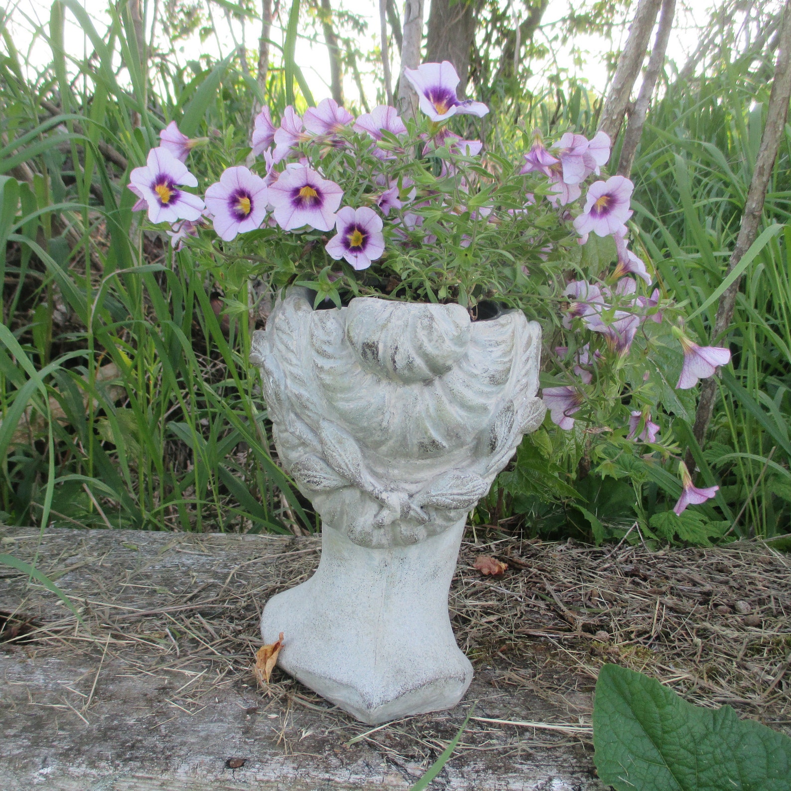 Venus Goddess Bust Planter Medium - Etsy