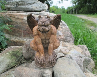 Gargoyle Elephant Statue Dwarf Medieval Notre Dame African - Etsy