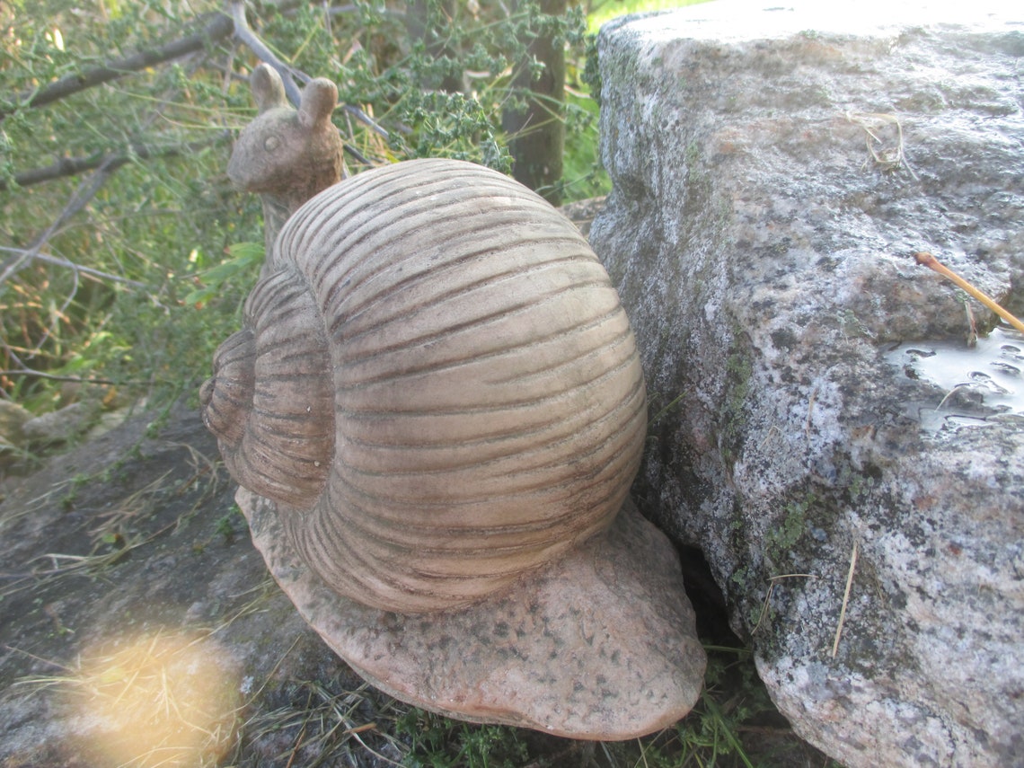 Bella Snail Statue | Etsy