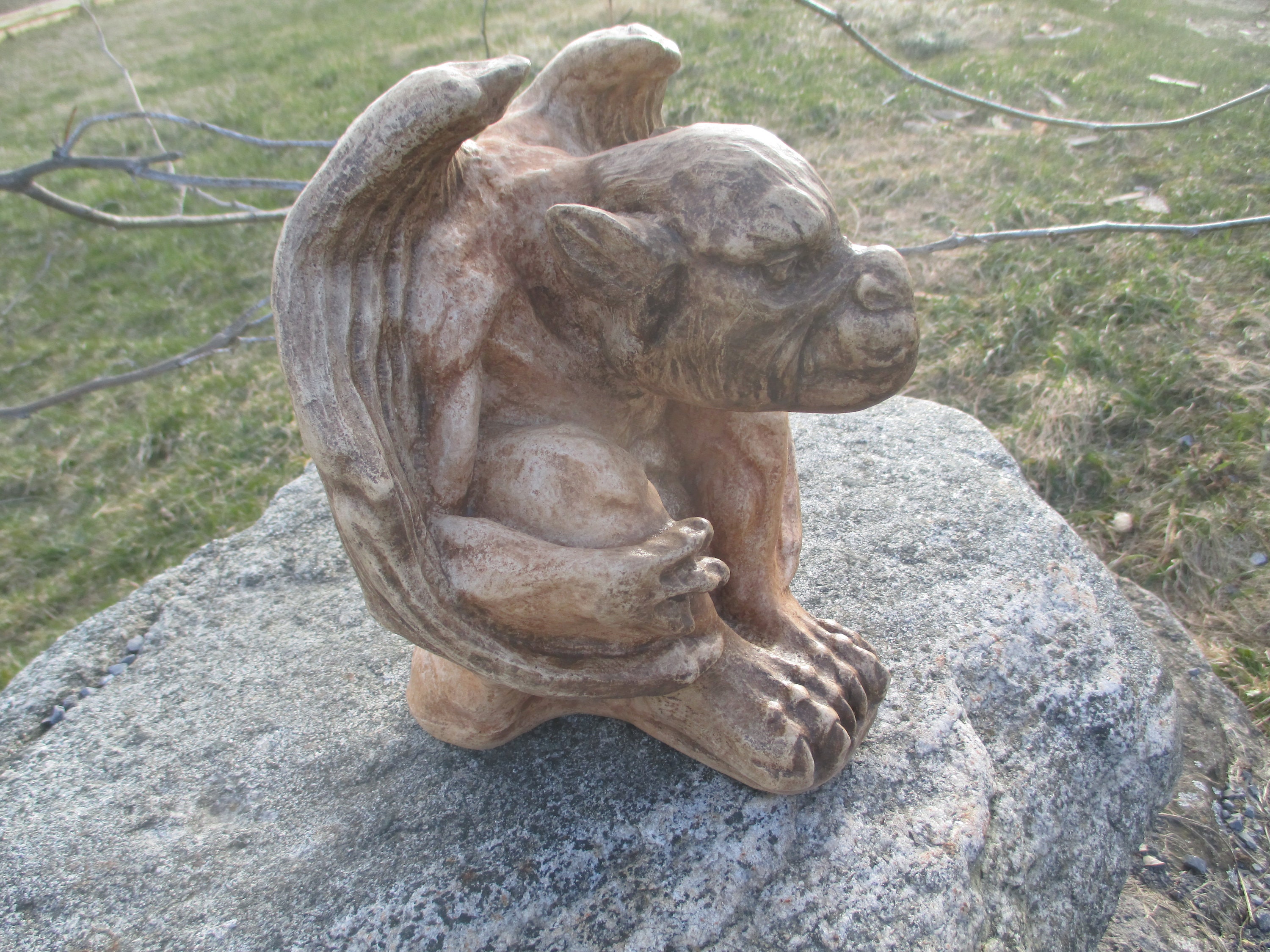 Dragon Gargoyle Statue - Etsy