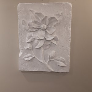 Magnolia Flower Wall Tile - Etsy