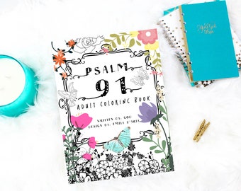 Psalm 91 Coloring | Etsy