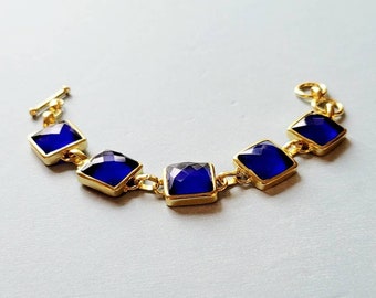 Royal Blue Bangle - Etsy