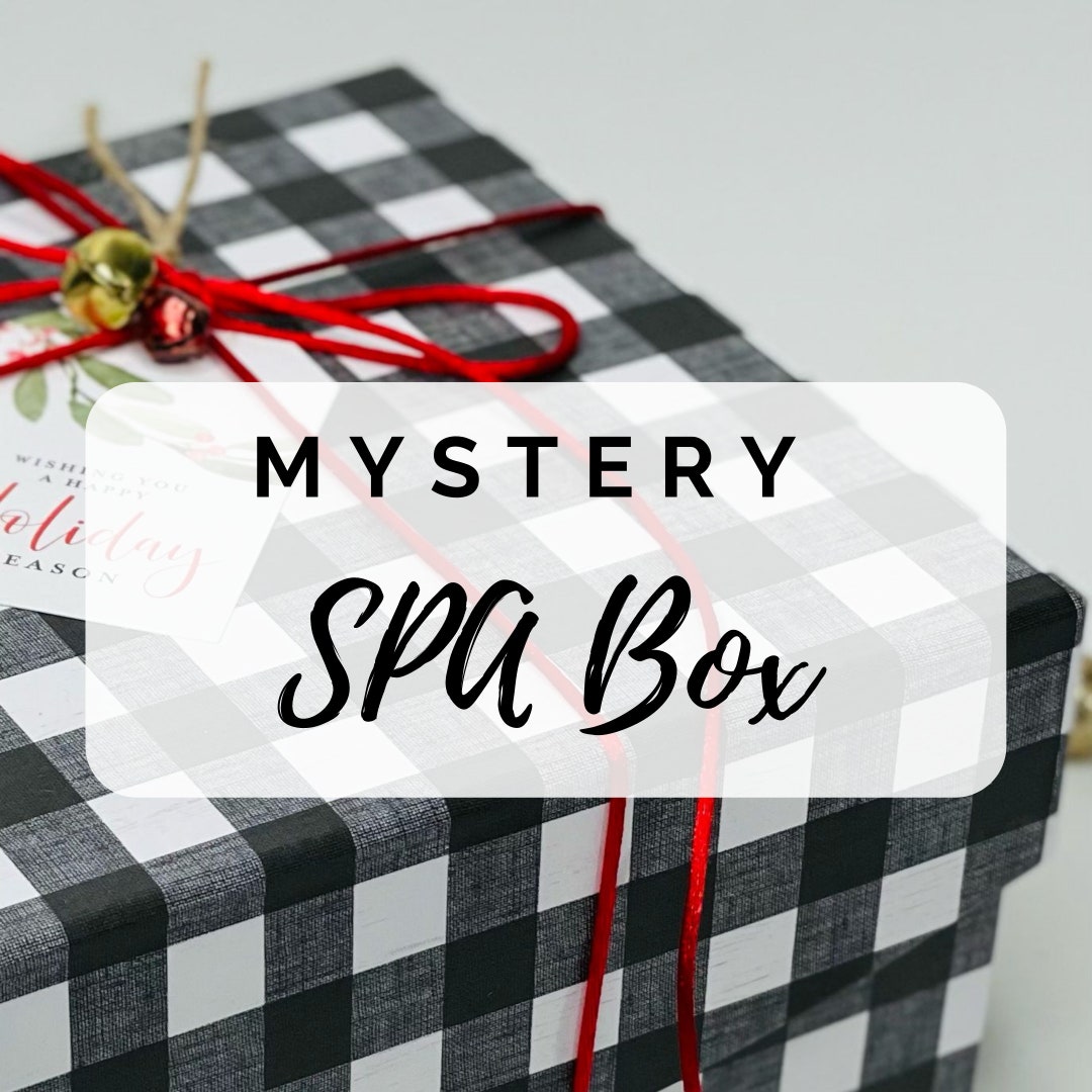 Spring Spa Mystery Box, Pamper Box, Birthday Gift Box, Organic Spa Kit ...
