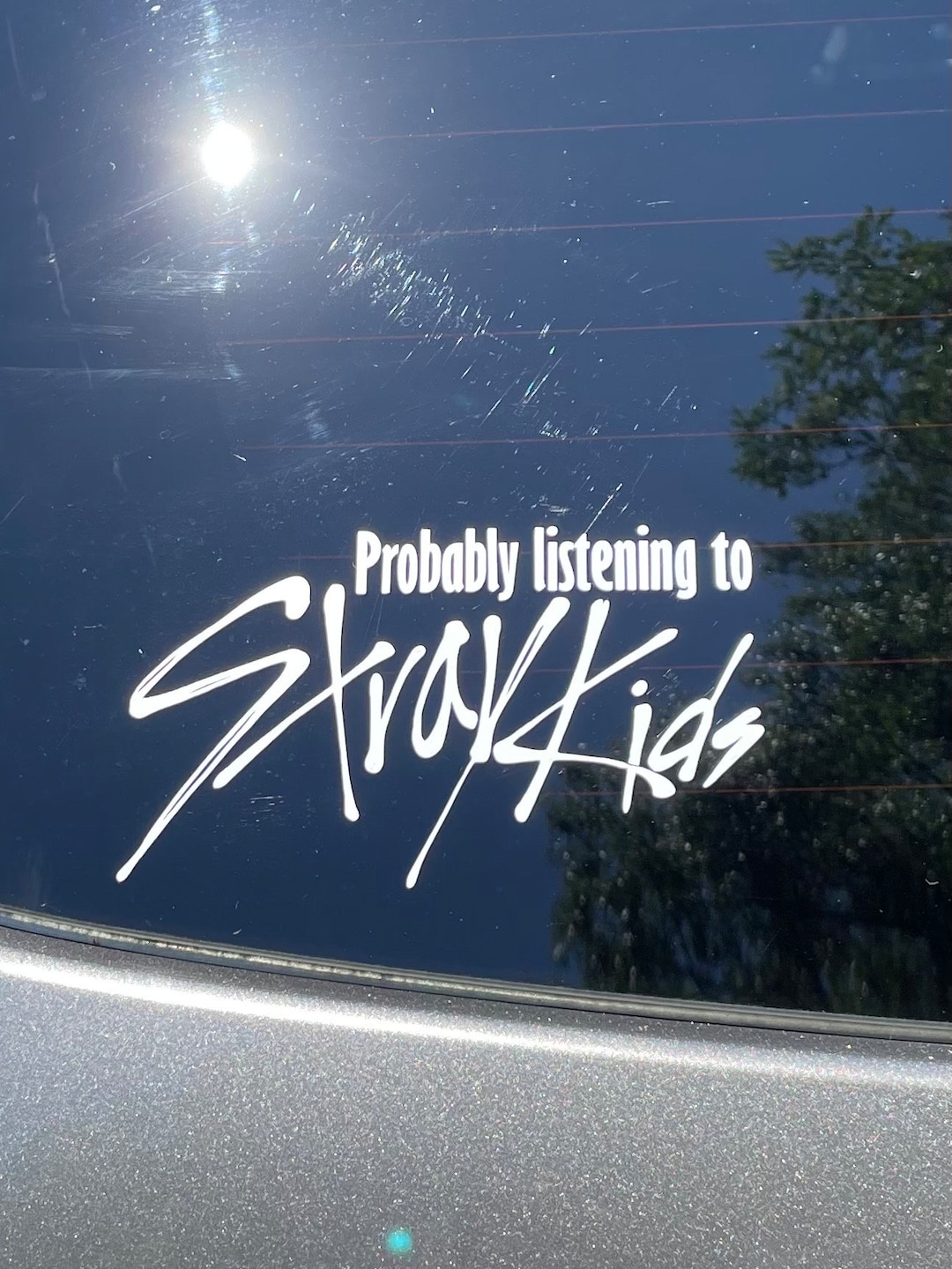 Listening to STRAY KIDS Decal - Etsy