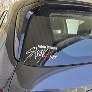 Listening to STRAY KIDS Decal - Etsy