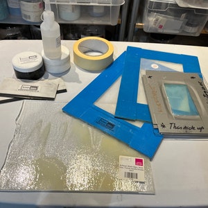 Tutorial..guide to Simple Screenprinting on Glass - Etsy