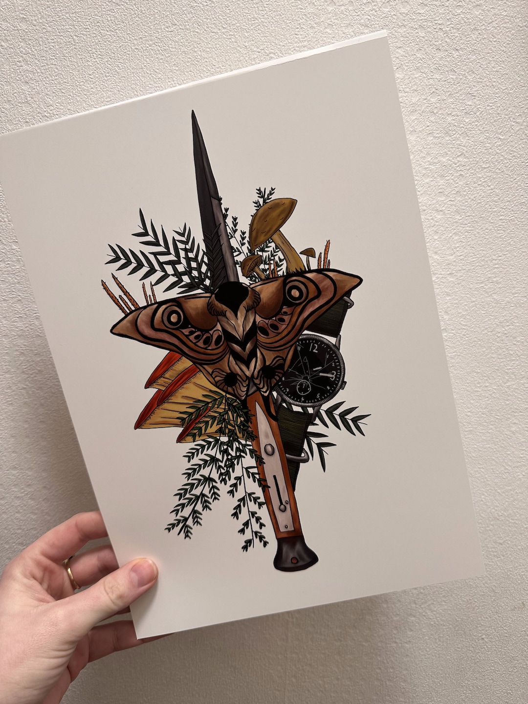 The Last of Us Art Print - Joel's Watch, Ellie's Knife - Etsy