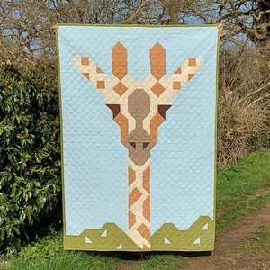 Giraffe Quilt Pattern - Etsy