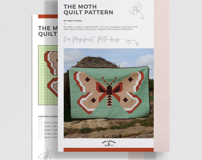 PDF Oak Moth Quilt Pattern - Etsy Canada