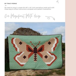 Moth Quilt Pattern - Etsy