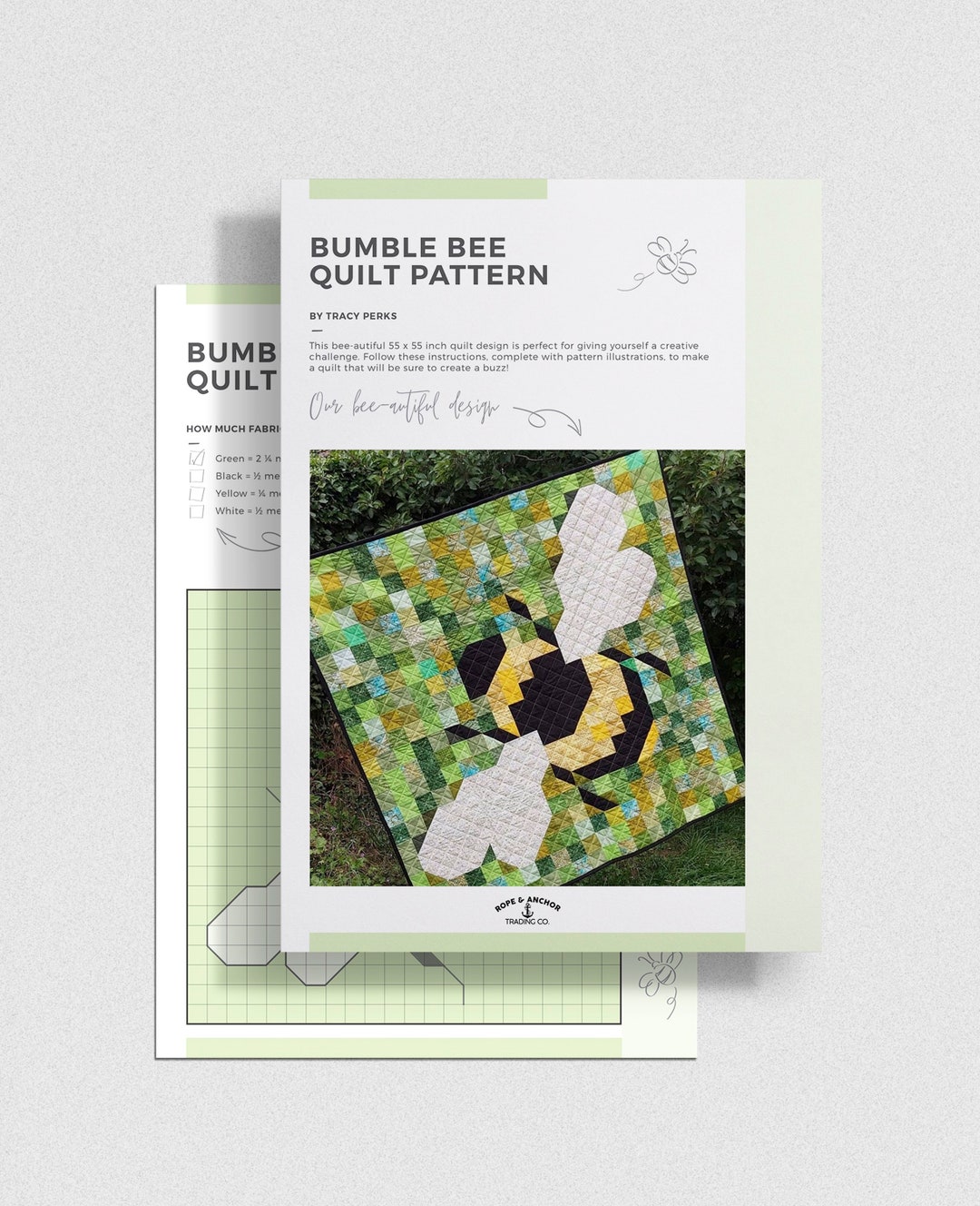 Bumble Bee Quilt Pattern - Etsy