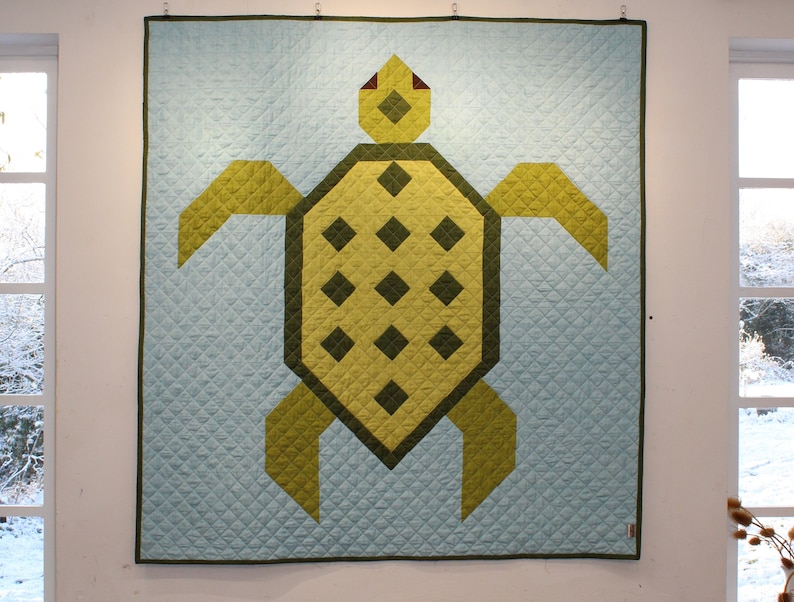 Sea Turtle Quilt Pattern - Etsy