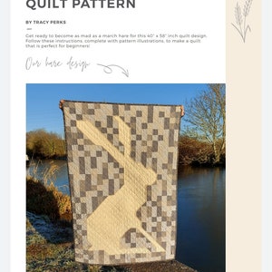 Hare Quilt Pattern - Etsy