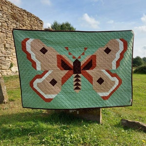 Moth Quilt Pattern - Etsy