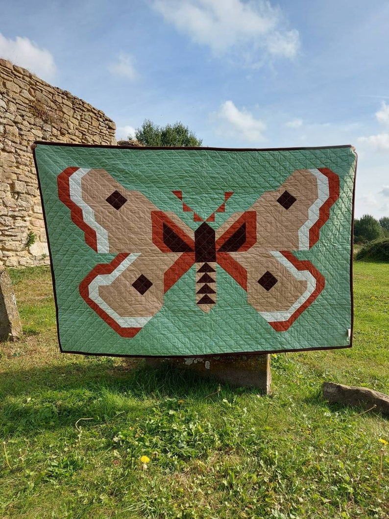 Moth Quilt Pattern - Etsy