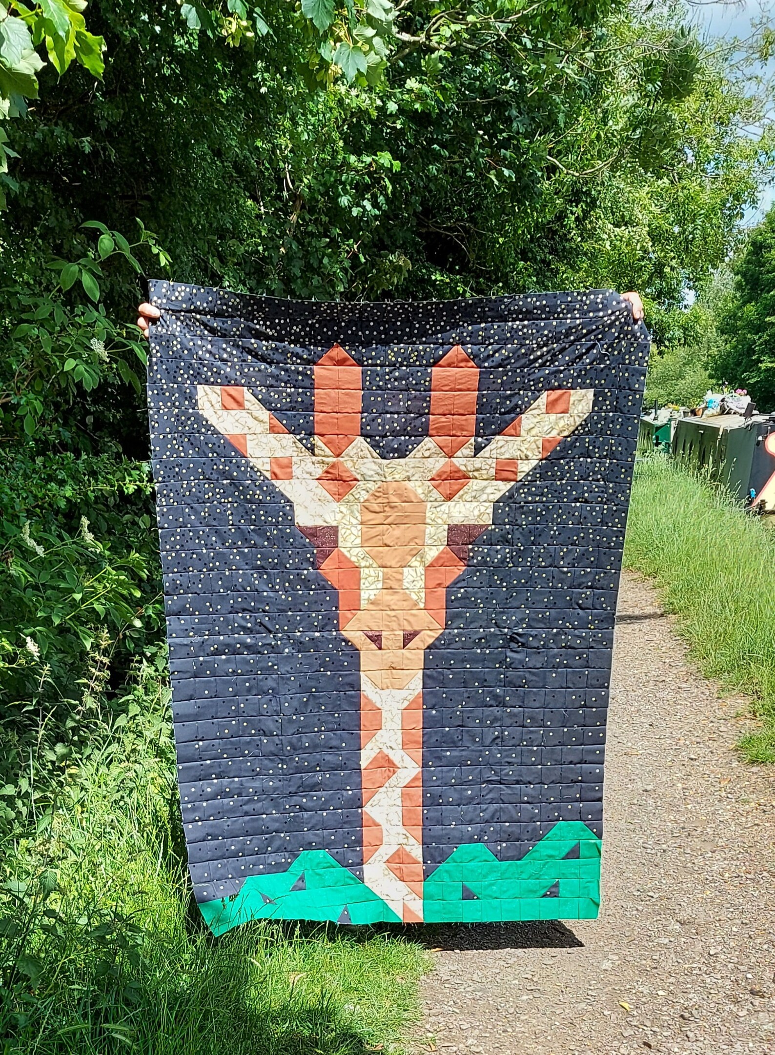 Giraffe Quilt Pattern - Etsy