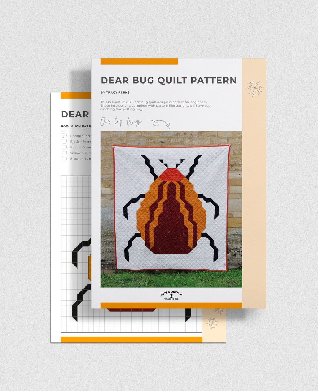 Dear Bug Quilt Pattern - Etsy