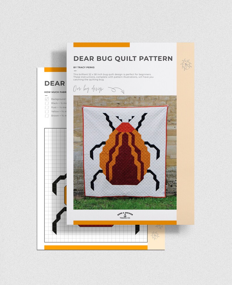 Dear Bug Quilt Pattern - Etsy