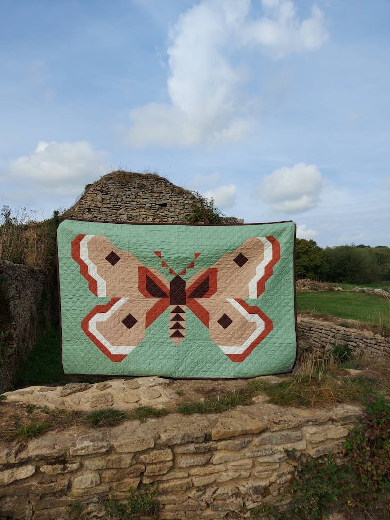 Moth Quilt Pattern - Etsy