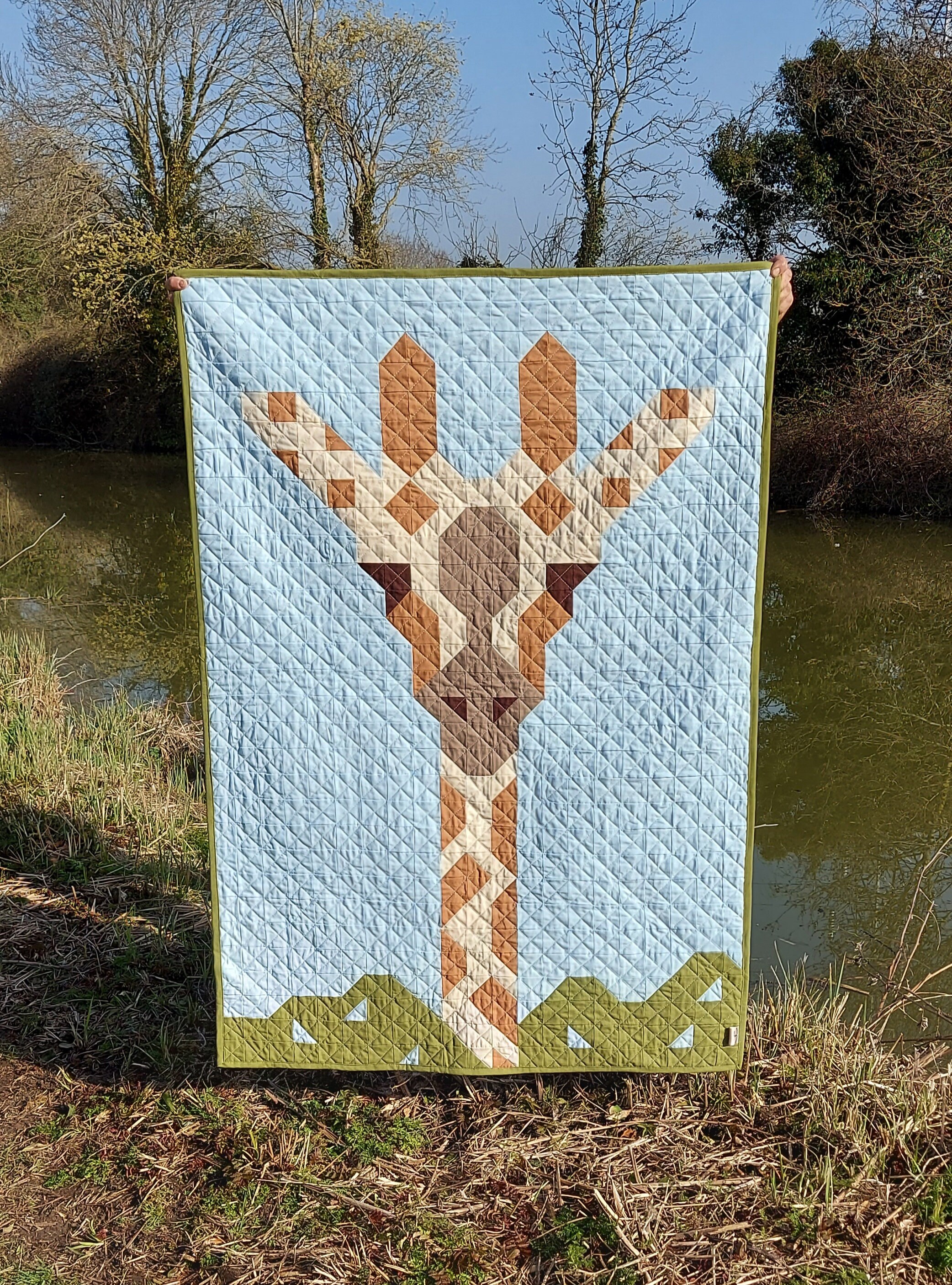 Giraffe Quilt Pattern - Etsy Canada