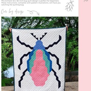 Darling Bug Quilt Pattern - Etsy