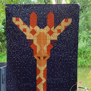 Giraffe Quilt Pattern - Etsy