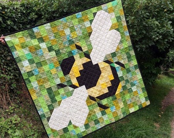 Sunflower/bumble Bee Rag Quilt / Baby Rag Quilt / Child Rag - Etsy