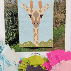 Giraffe Quilt Pattern - Etsy