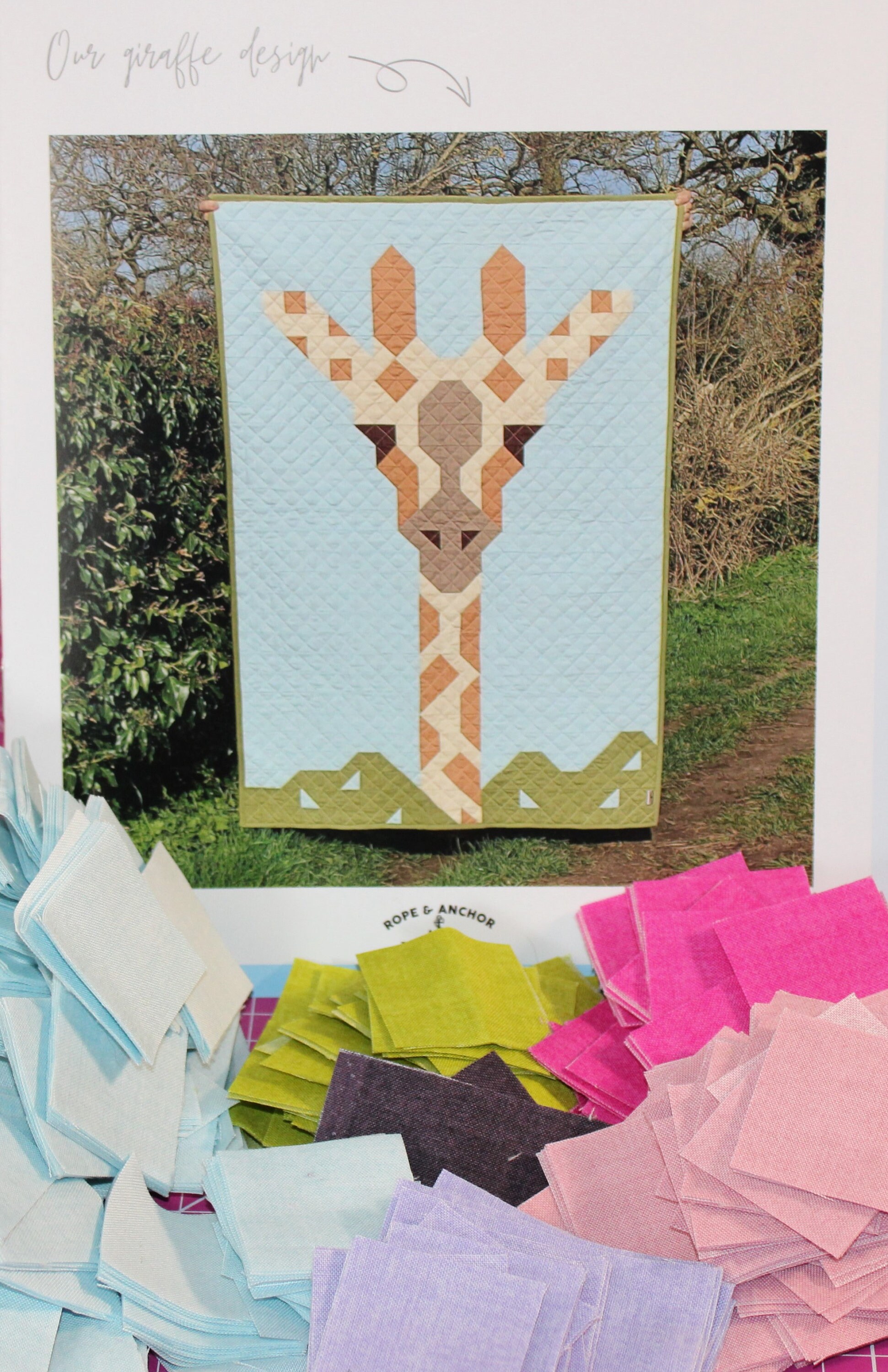 Giraffe Quilt Pattern - Etsy