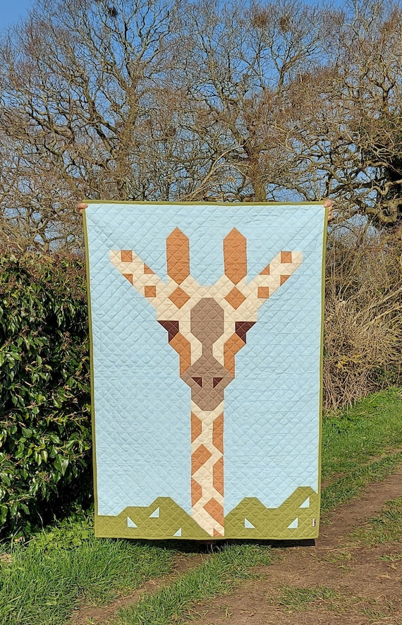 Giraffe Quilt Pattern | Etsy