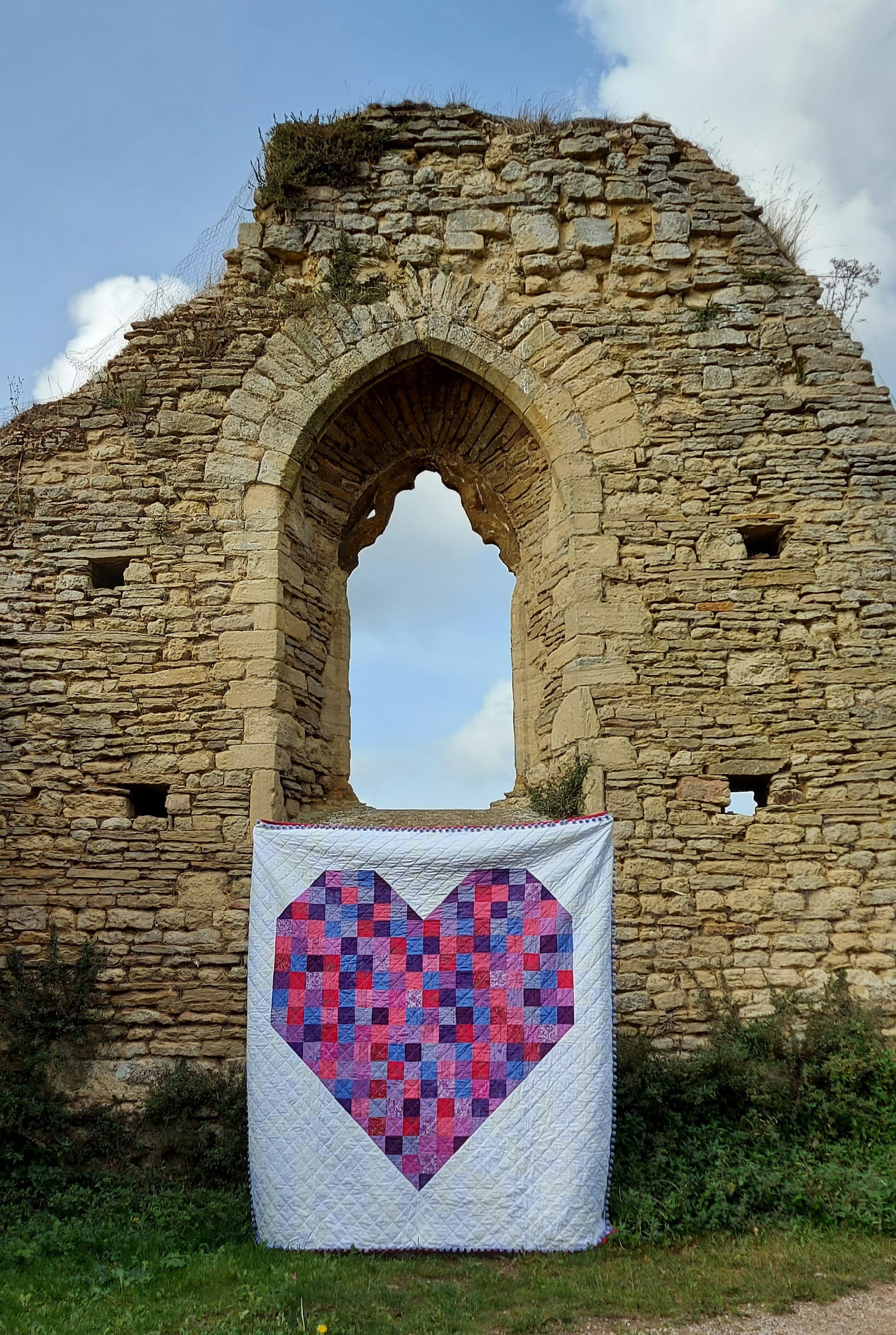 The Big Heart Quilt Pattern - Etsy