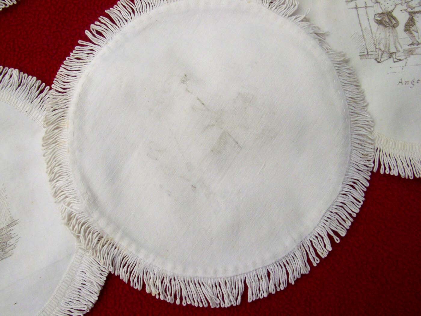 Rare Antique Satirical Cartoon Table Mats on the Theme of Love - Etsy