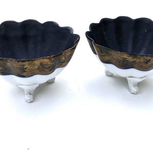 Very Unusual Antique Three-footed Bowls by O & E G, Austria 'royal ...