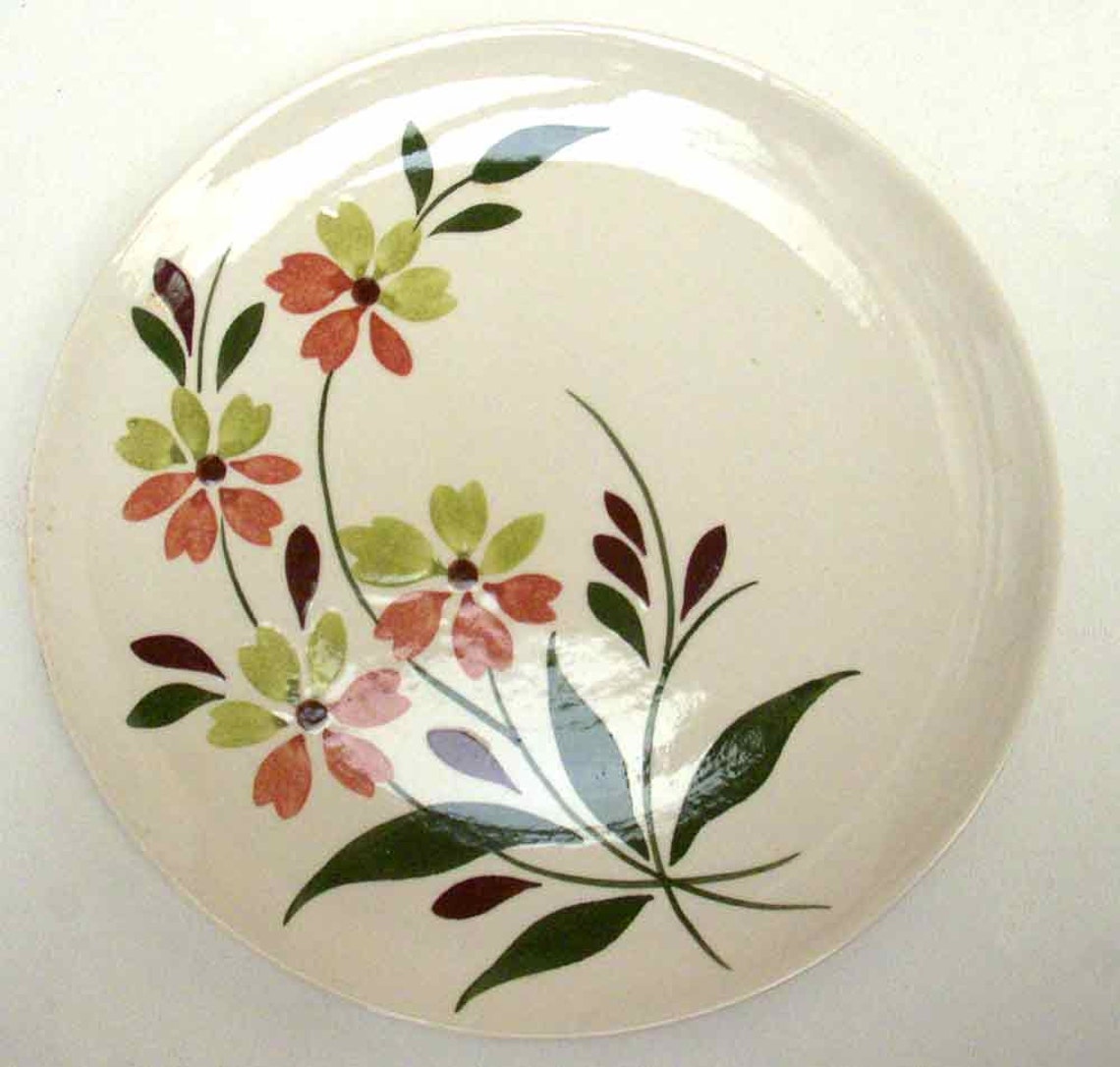 Vintage Adams Pottery Plate 1930s Plate Very Pretty - Etsy