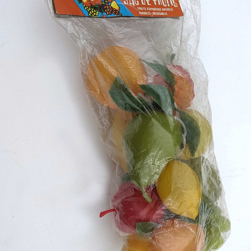 Plastic Fruit - Etsy