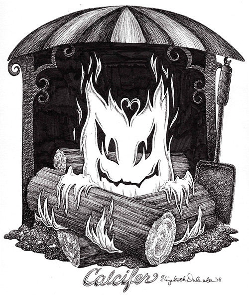 Howl's Moving Castle - Calcifer - Etsy