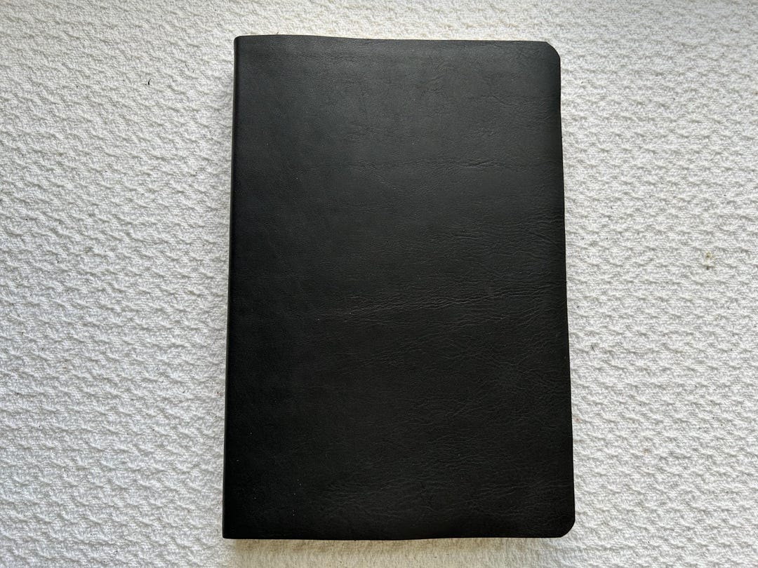 KJV Large Print Thinline Bible Leather Cover Recovered Bible Custom ...