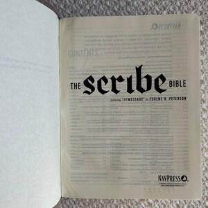 The Scribe Bible: Featuring the Message Journaling Bible Recovered ...