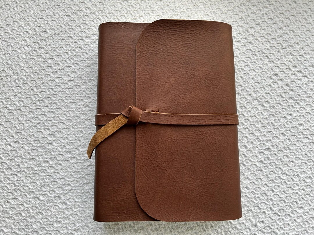 ESV Journaling Bible, Interleaved Edition Recovered Cowhide Leather ...