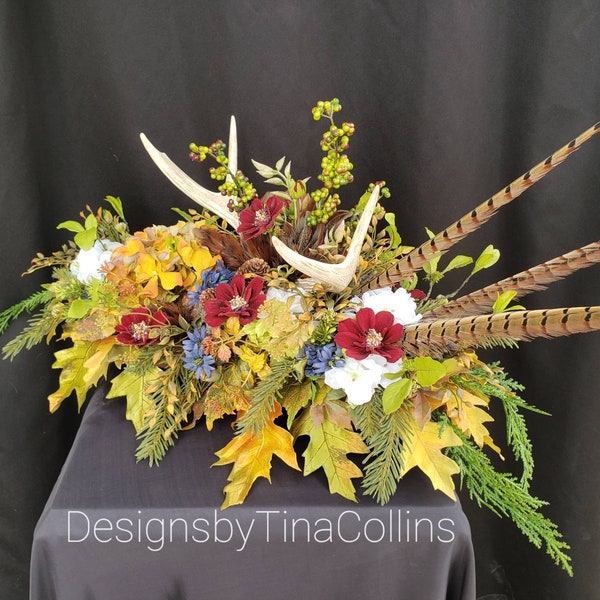 Antler Floral - Etsy