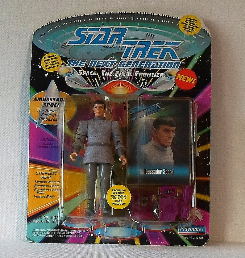 Vintage Star Trek the Next Generation Ambassador Spock 1993 - Etsy