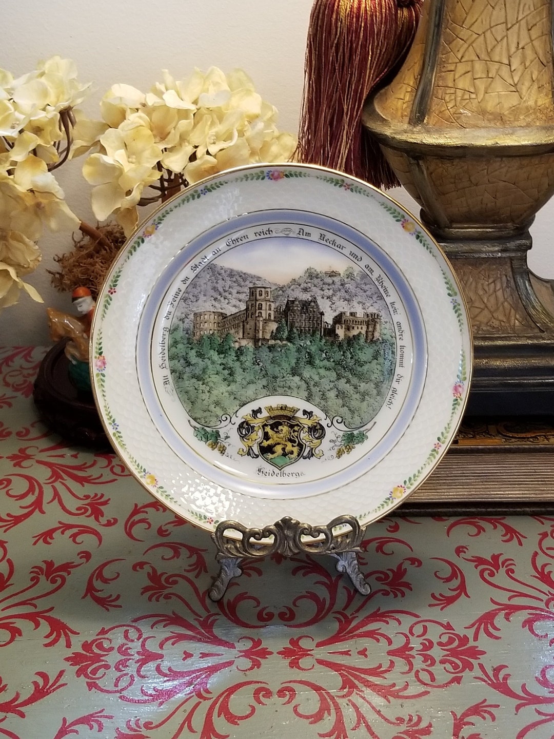 Rosenthale Thomas Germany Heidelberg Germany Collectible Plate - Etsy