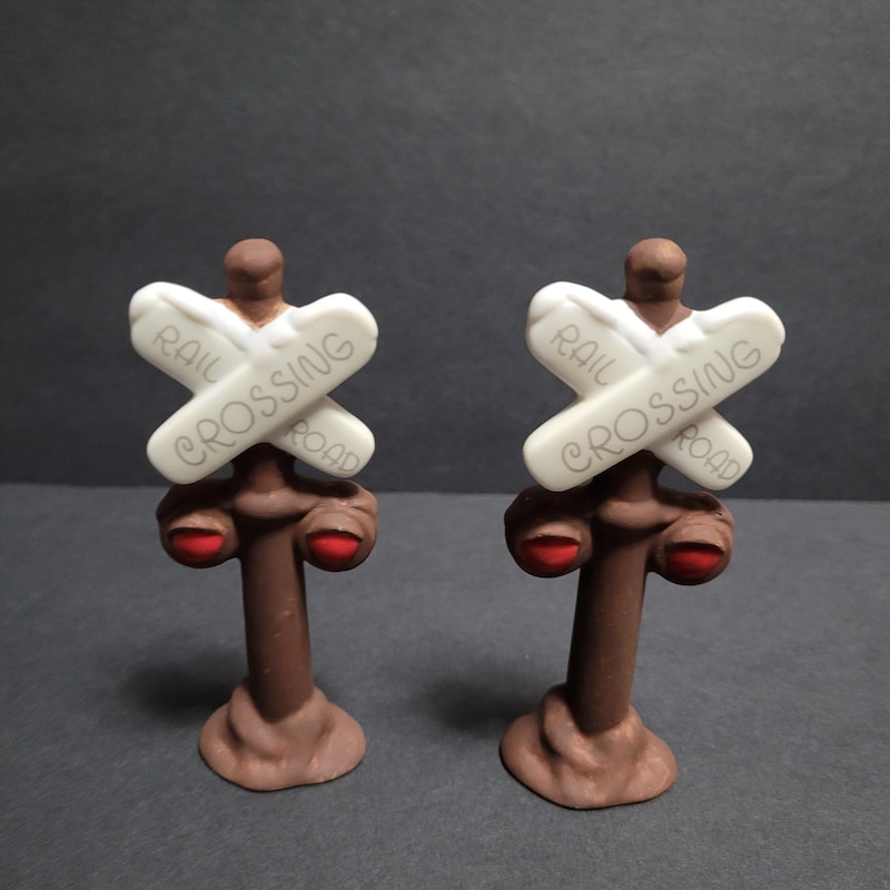 Railroad Crossing Toy - Etsy